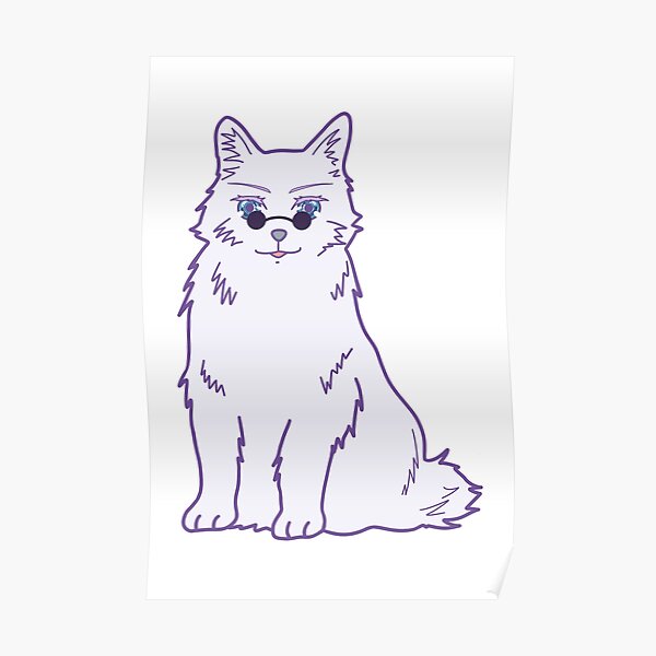 "Süße Katze - Gojo Satoru - Jujutsu Kaisen" Poster von nijyu | Redbubble