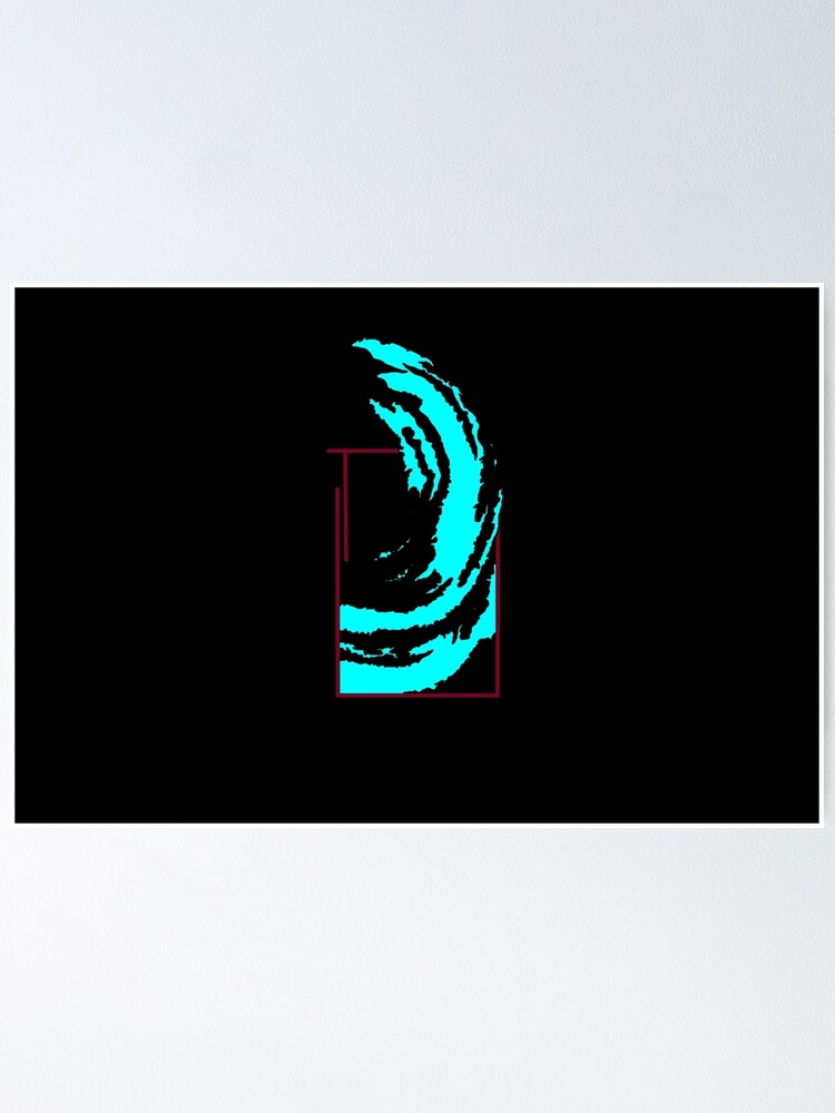 "Neon Wave Surfing" Poster for Sale by Gyaneshwar | Redbubble