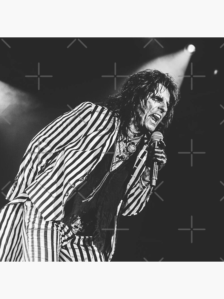 "Alice Cooper" Sticker for Sale by voiceandvision | Redbubble