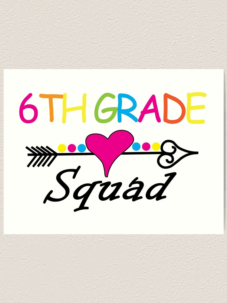 Lámina artística «EQUIPO DE SEXTO GRADO REGRESA A LA ESCUELA PARA 6TO ...