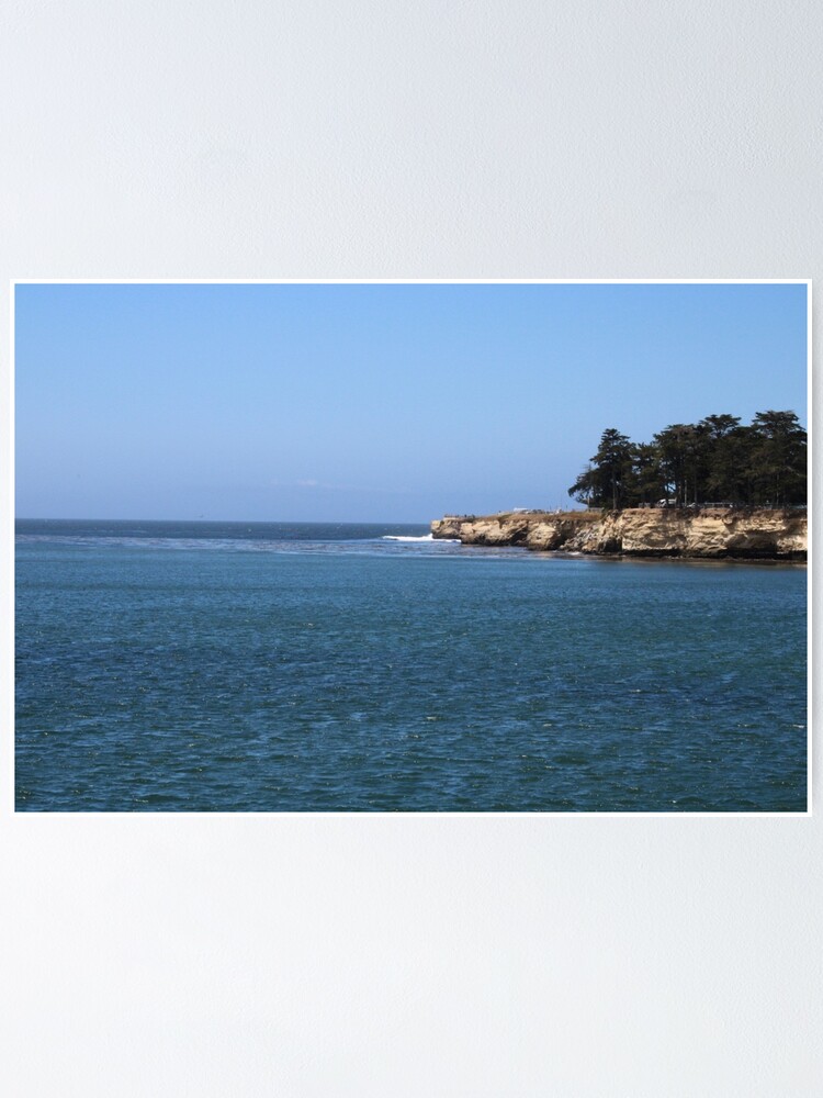 "Santa Cruz Cliffside" Poster for Sale by RoguePhotos | Redbubble