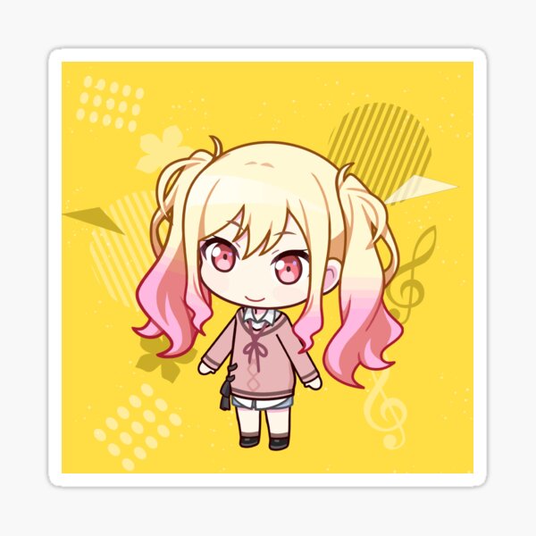 "Saki Tenma Chibi" Sticker for Sale by Takaada | Redbubble