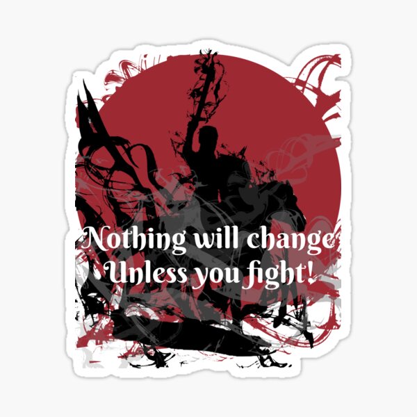 "Phantom Warrior Motivational (3rd Edition)" Sticker for Sale by ...
