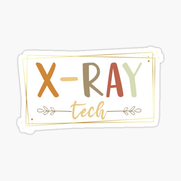 Pegatina «X-Ray Tech Radiología Life Radiólogo Técnico en radiología ...