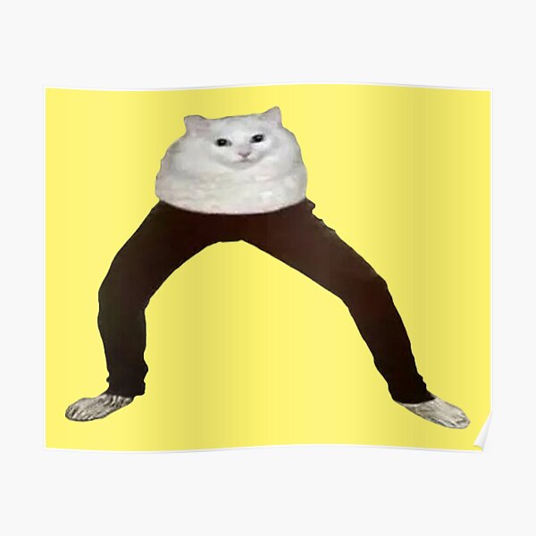 "Cat meme" Poster for Sale by tttatia | Redbubble