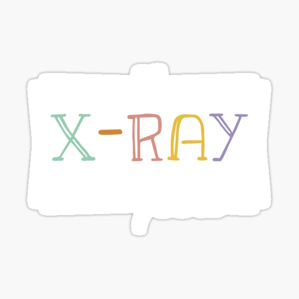 Pegatina «X-Ray Tech Radiología Life Radiólogo Técnico en radiología ...