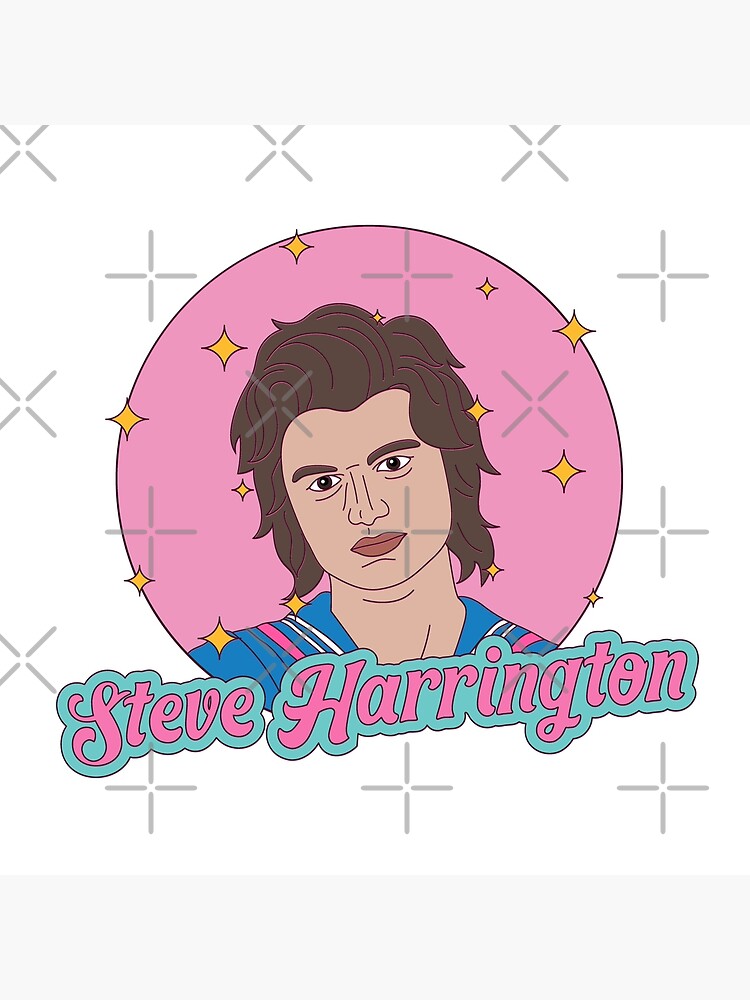"Steve Harrington Stranger Things" Poster for Sale by FeatherDesigns ...