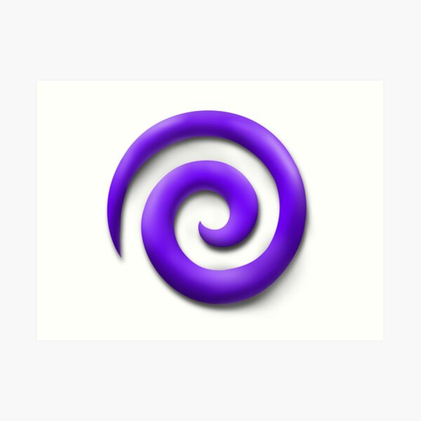 "Purple spellbound logo!" Art Print for Sale by Loli-Jane | Redbubble