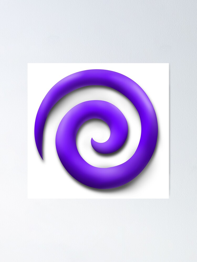 "Purple spellbound logo!" Poster for Sale by Loli-Jane | Redbubble