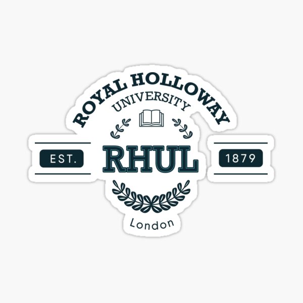 "Royal Holloway University of London (RHUL)" Sticker for Sale by ...