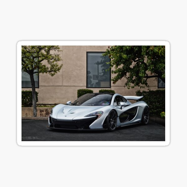 "Ice McLaren P1" Sticker for Sale by JWKexotics | Redbubble
