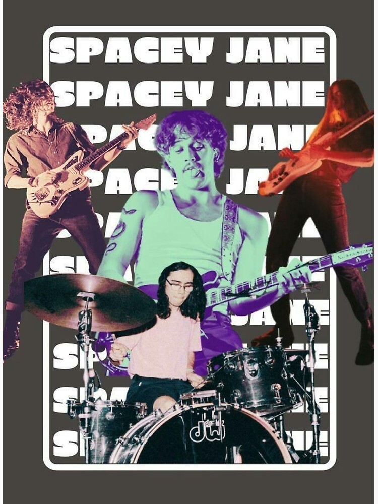 "Spacey jane" Poster for Sale by collinsdrawings | Redbubble