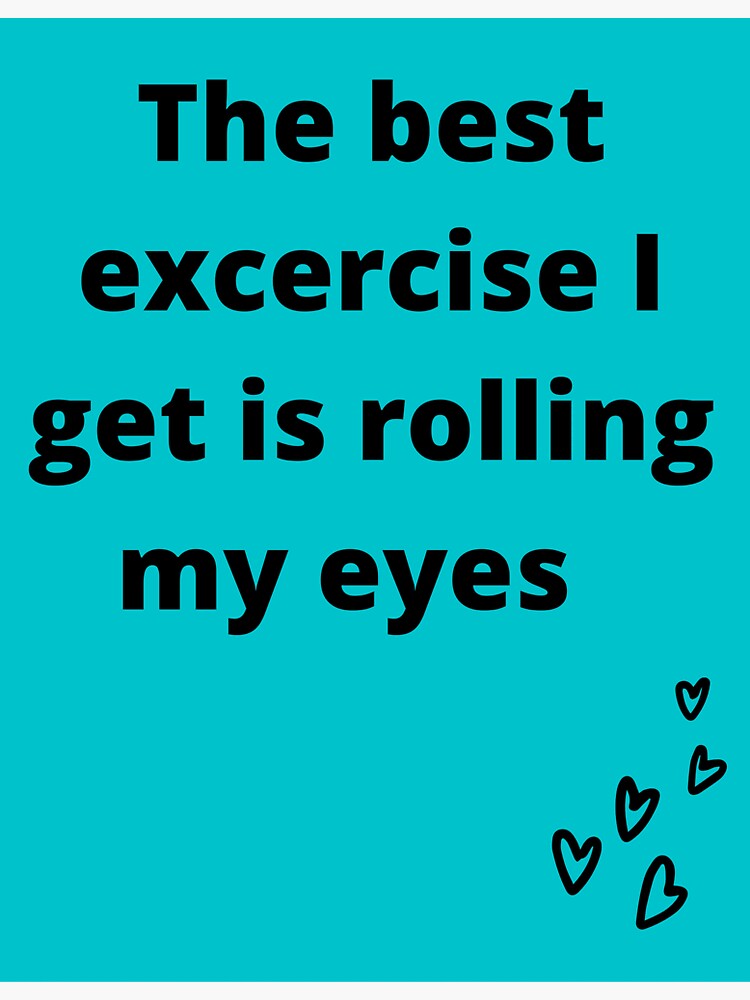 "I roll my eyes " Sticker for Sale by NewPages | Redbubble