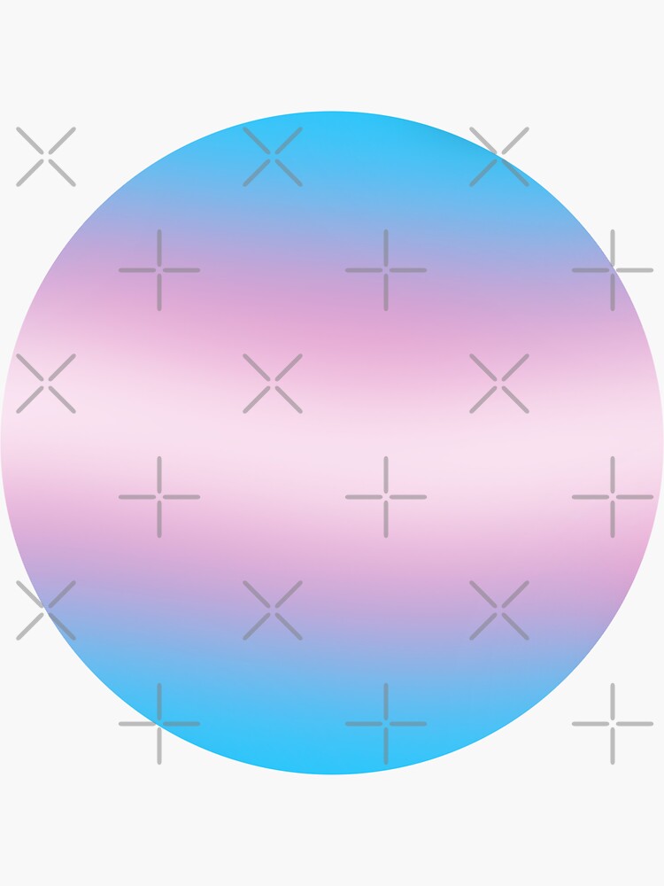 "Transgender Gradient" Sticker for Sale by BookwormSticker | Redbubble