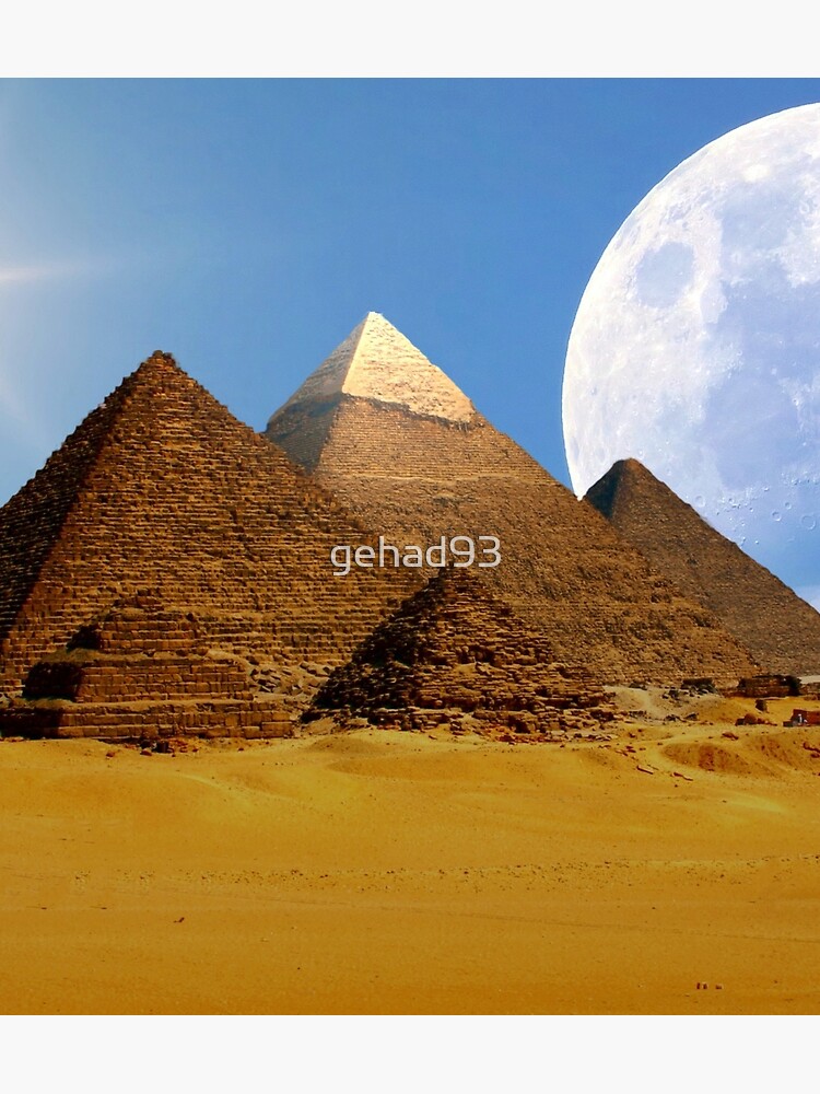 "the pyramids of ancient Egyptians" Poster for Sale by gehad93 | Redbubble