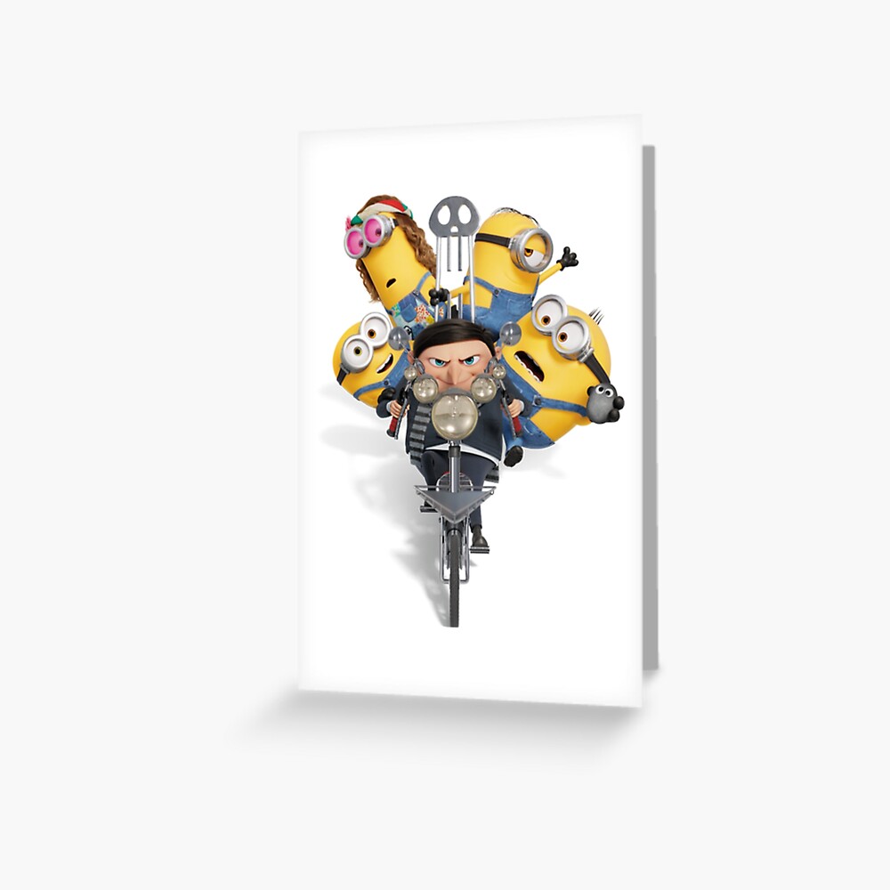 "minions: the rise of gru" Greeting Card for Sale by charldesign ...