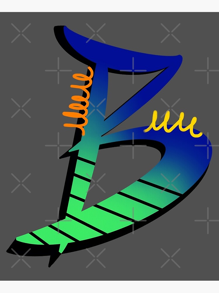 "Letter B Graffiti, Graffiti Letters" Poster for Sale by ranaadel ...