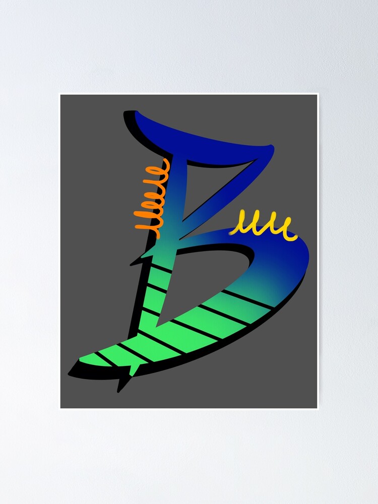 "Letter B Graffiti, Graffiti Letters" Poster for Sale by ranaadel ...