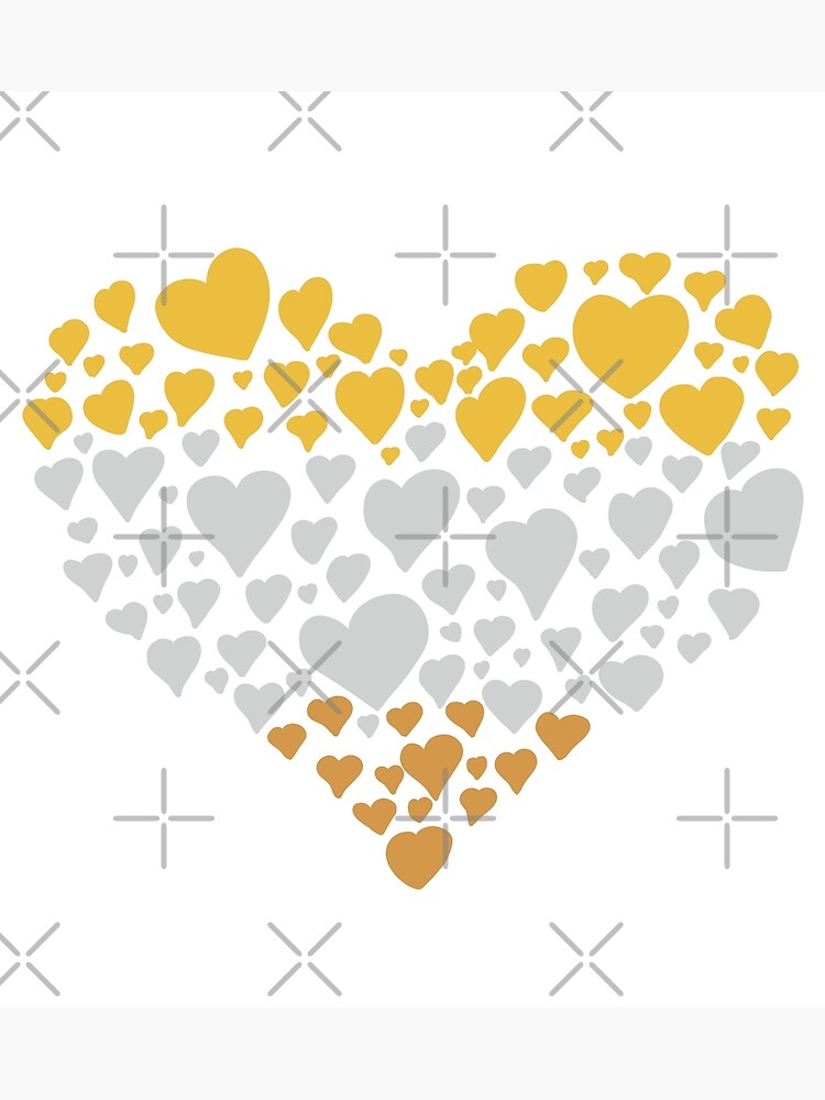 "Disability pride heart" Poster for Sale by Becky-Marie | Redbubble