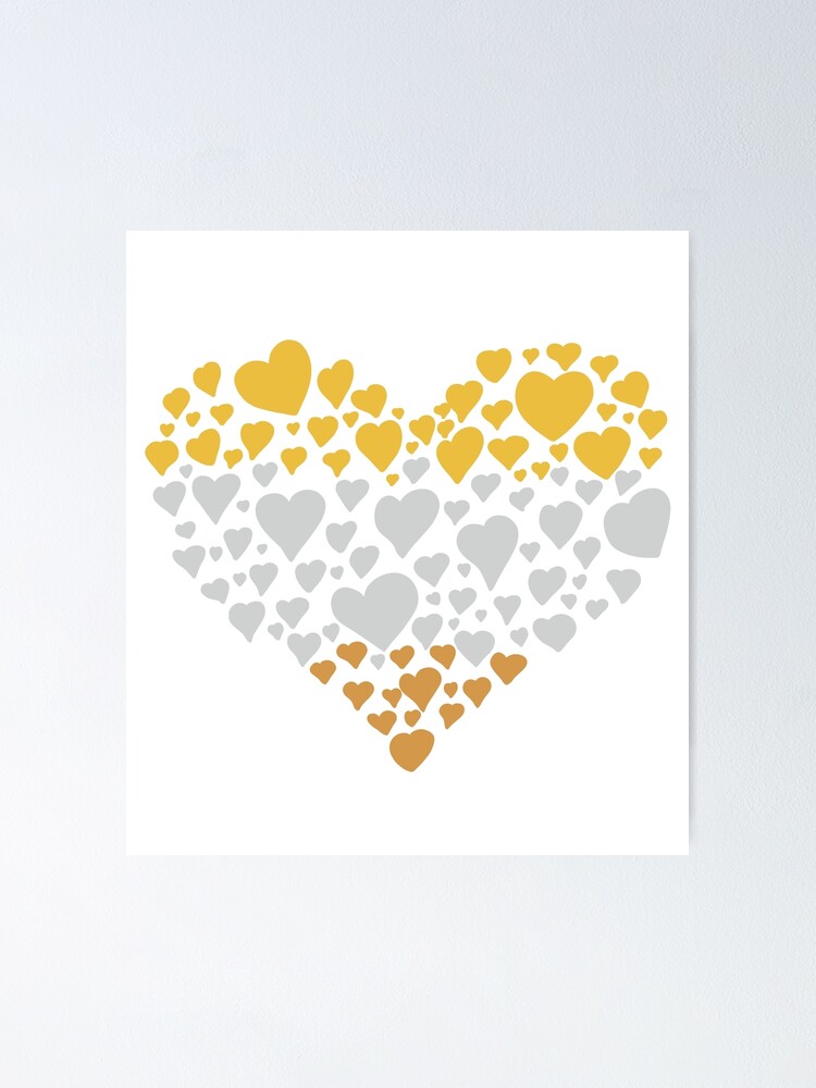 "Disability pride heart" Poster for Sale by Becky-Marie | Redbubble