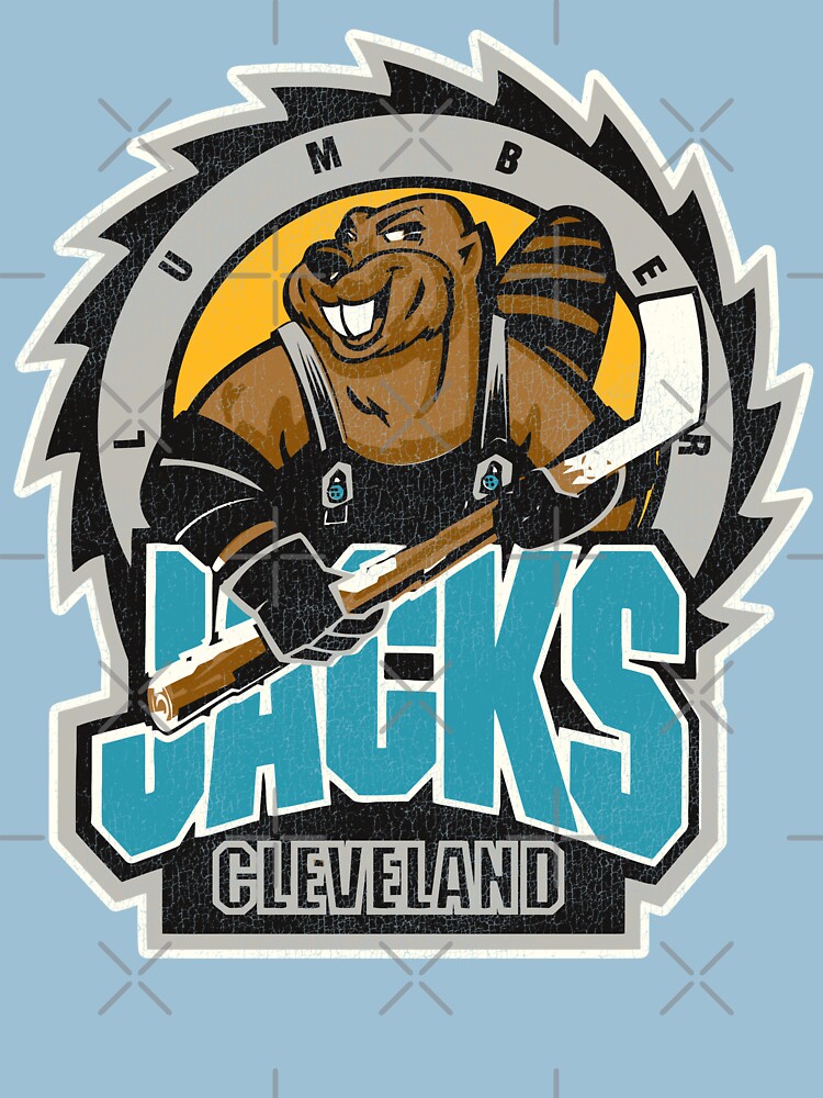 "Cleveland Lumberjacks Retro Defunct Ice Hockey" T-shirt for Sale by ...