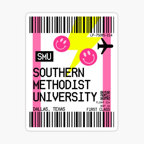 "DALLAS plane ticket - pink" Sticker for Sale by juliasantos5 | Redbubble
