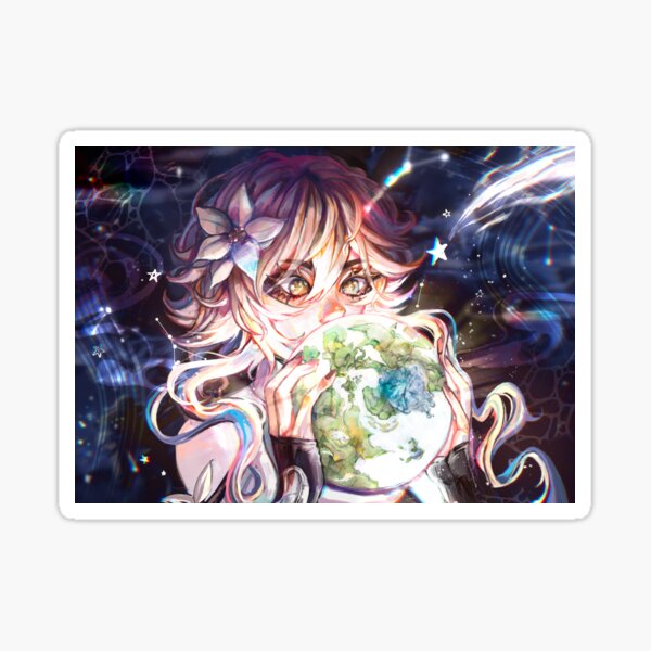 "Lumine - Genshin Impact" Sticker for Sale by Vaizenn | Redbubble