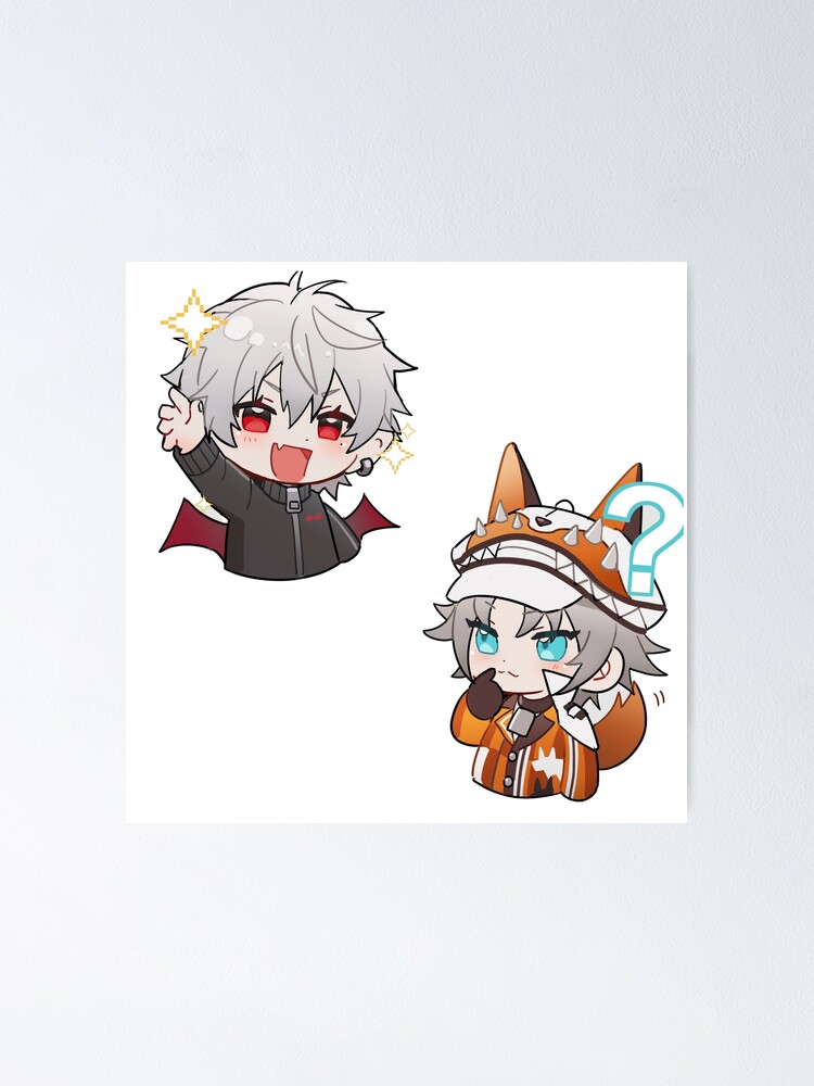 "Chibi Kuzuha And Mysta Rias" Poster for Sale by artwala74 | Redbubble