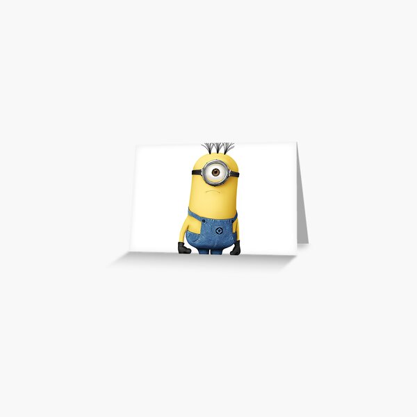 "Bob the Minion Kevin the Minion Minio" Greeting Card for Sale by ...