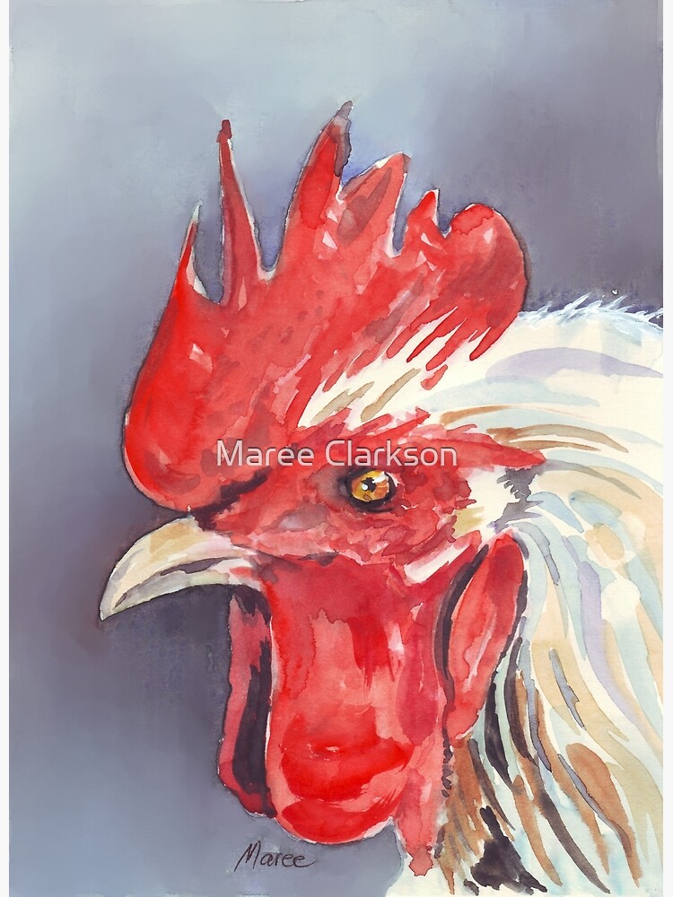 "Mr. Chook (and Doris)" Poster for Sale by Maree Clarkson | Redbubble