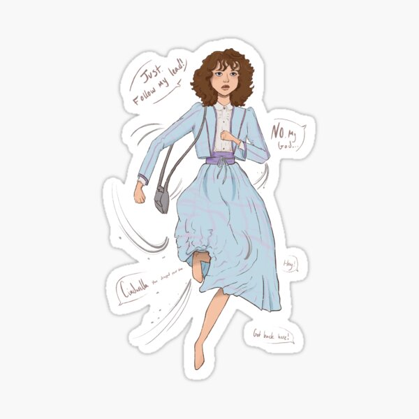 "Nancy " Sticker for Sale by Leyamay22 | Redbubble