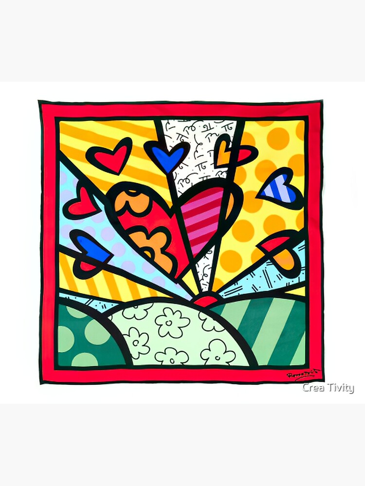 "ROMERO BRITTO" Poster for Sale by Reda-Design | Redbubble
