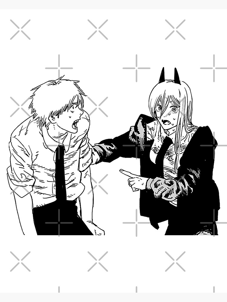 "Power and Denji - Chainsaw man" Photographic Print for Sale by ...