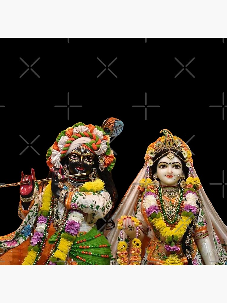 Radha Krishna Iskcon Deities Radha Shyam Sundar Canvas Print For Sale By Krishnavi