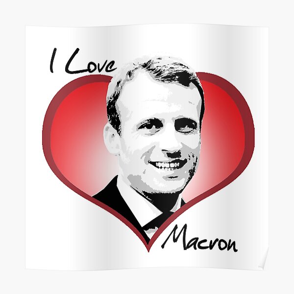 Posters sur le thème Macron | Redbubble