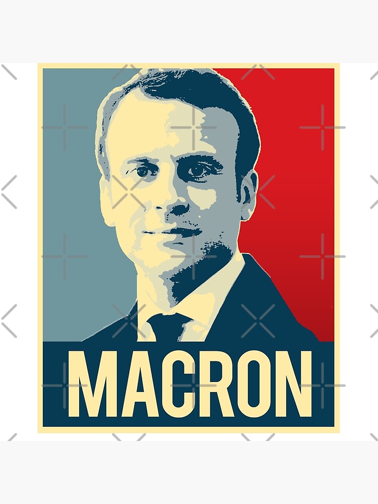"Macron Propaganda Poster" Art Print for Sale by popdesigner | Redbubble