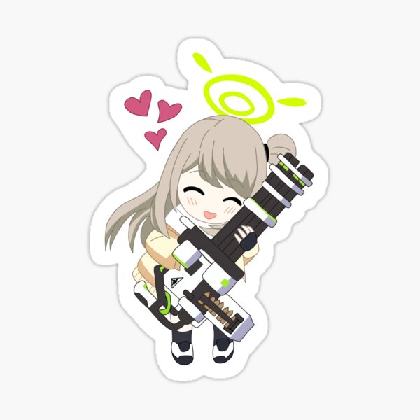 "Hanging Nonomi Blue Archive" Sticker for Sale by PeterTheKirby | Redbubble