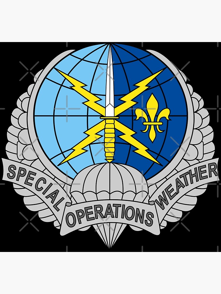 "USAF Special Operations Weather" Poster for Sale by aliberalino ...
