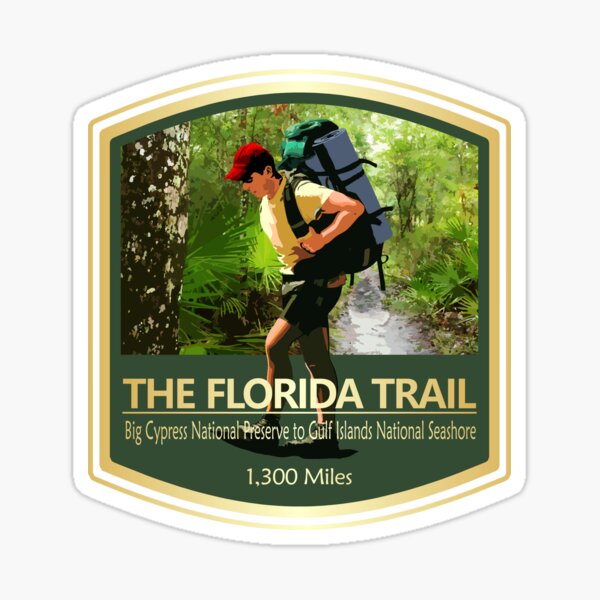 "Florida Trail (PF)" Sticker for Sale by curranmorgan | Redbubble