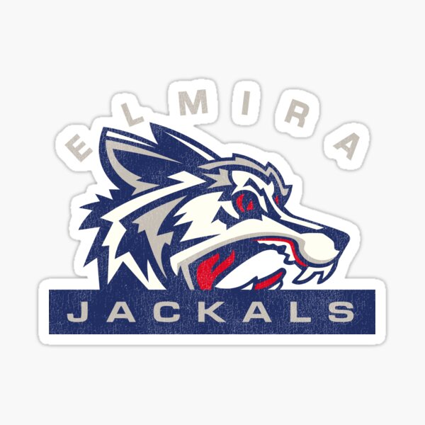 "Elmira Jackals Retro Defunct Ice Hockey " Sticker for Sale by ...