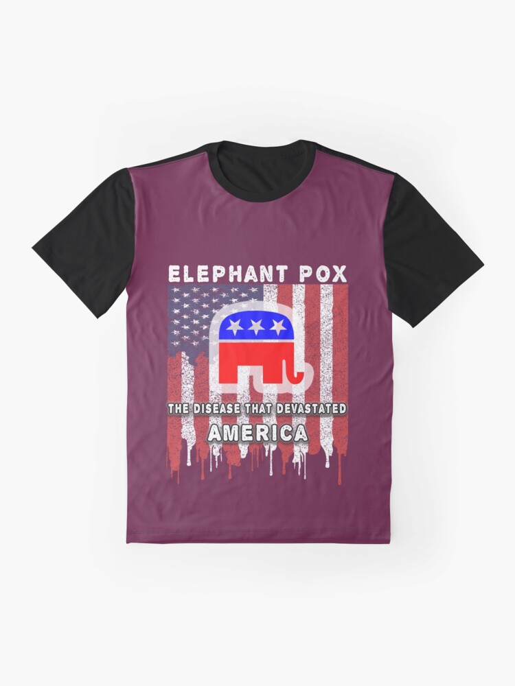 "Elephant pox, the disease that devastated America" T-shirt for Sale by ...