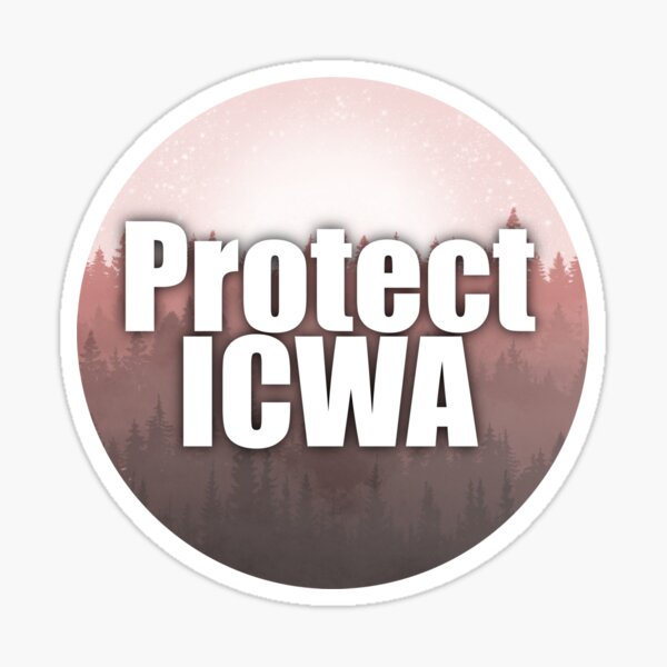 "Protect ICWA" Sticker for Sale by BookwormSticker | Redbubble