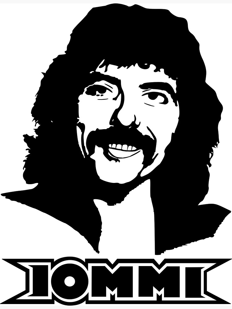 "Iommi master of reality iron man guitar in the hand of doom great Tony ...