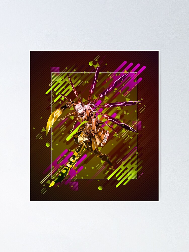 "Sky Striker Ace - Kagari *Modernes Grafikdesign*" Poster von Carryneon ...