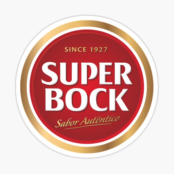 "super bock since 1927 logo" Sticker for Sale by Jasonoxley | Redbubble