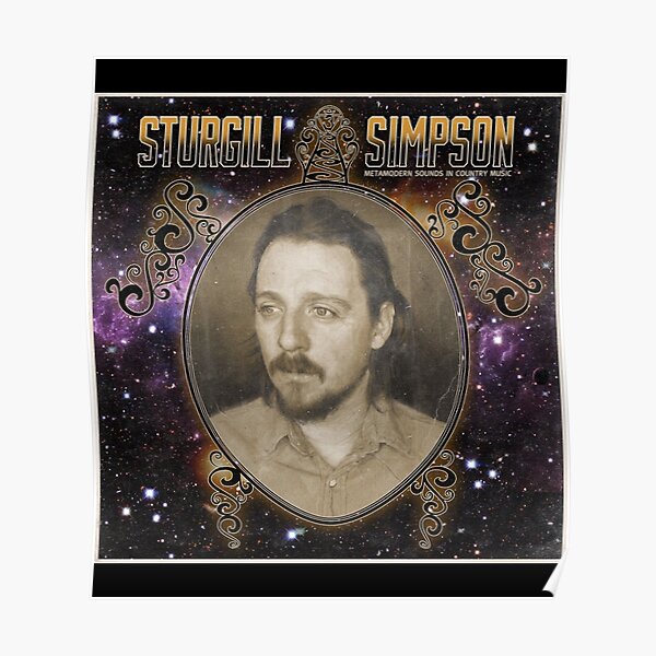 "Metamodern Sounds In Country Music Sticker" Poster for Sale by ...