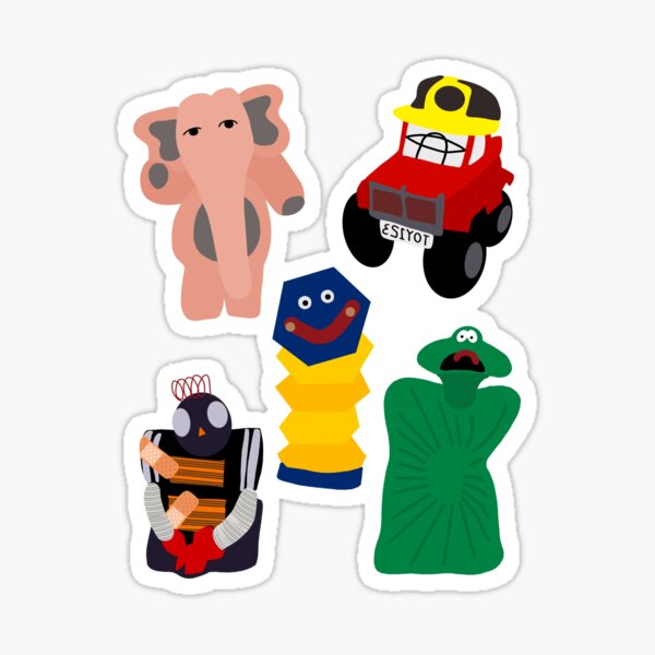 "Johnson and friends" Sticker for Sale by rachaelthegreat | Redbubble
