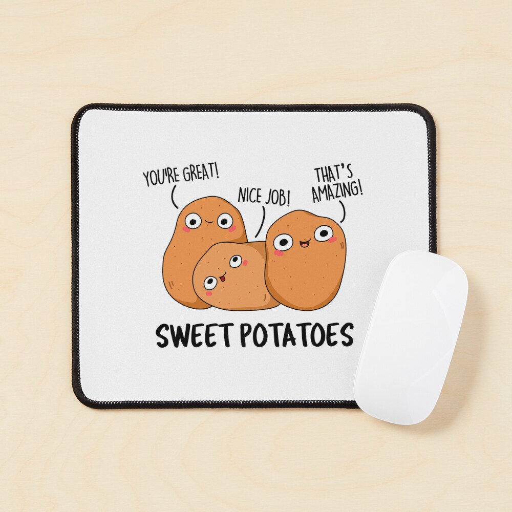 "Sweet Potatoes Funny Vegetable Puns " Poster for Sale by punnybone ...