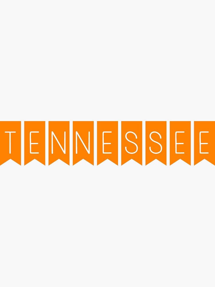 "tennessee" Sticker for Sale by samanthaedelman | Redbubble