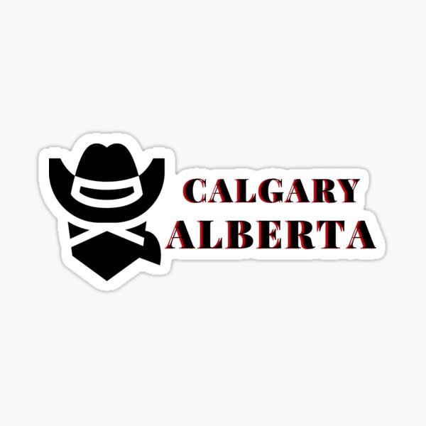 "Calgary - Alberta" Sticker for Sale by mirara | Redbubble